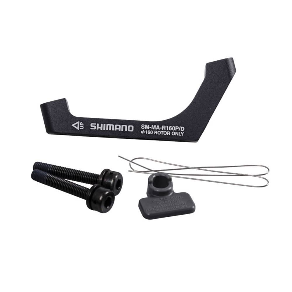 Shimano disc brake adapter from PM caliper to flat mount fork/frame ...